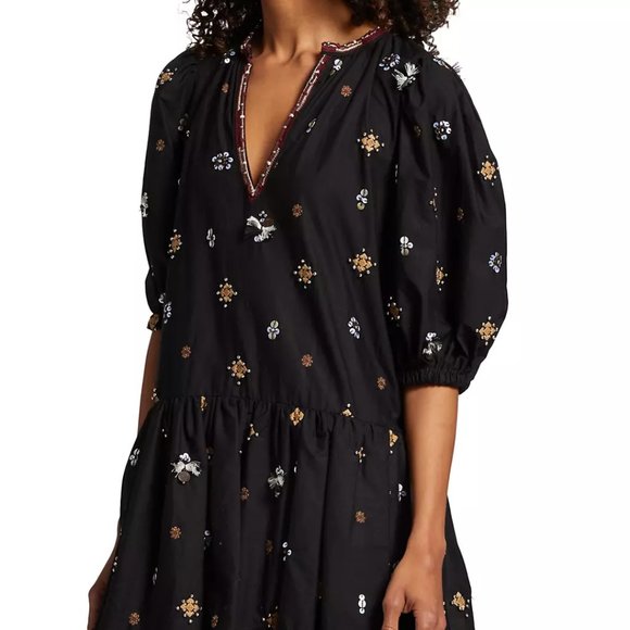 Sea New York | Dresses | Sea Maja Embroidered Bubble Minidress | Poshmark